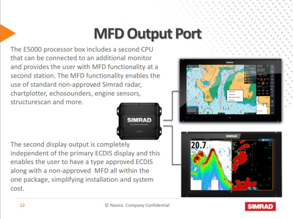 Simrad E5024 ECDIS system | Simrad Commercial